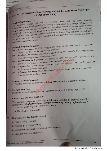 22404 Geotechnical Engineering Solved Lab Manaul All Practical | Msbte Solved Lab Manuals ...