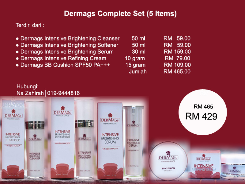Dermags Kulai: Dermags Complete Set