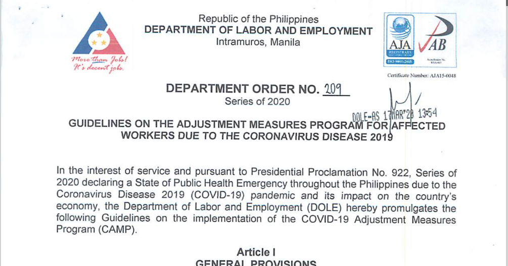 How To: HOW TO APPLY DOLE CASH ASSISTANCE