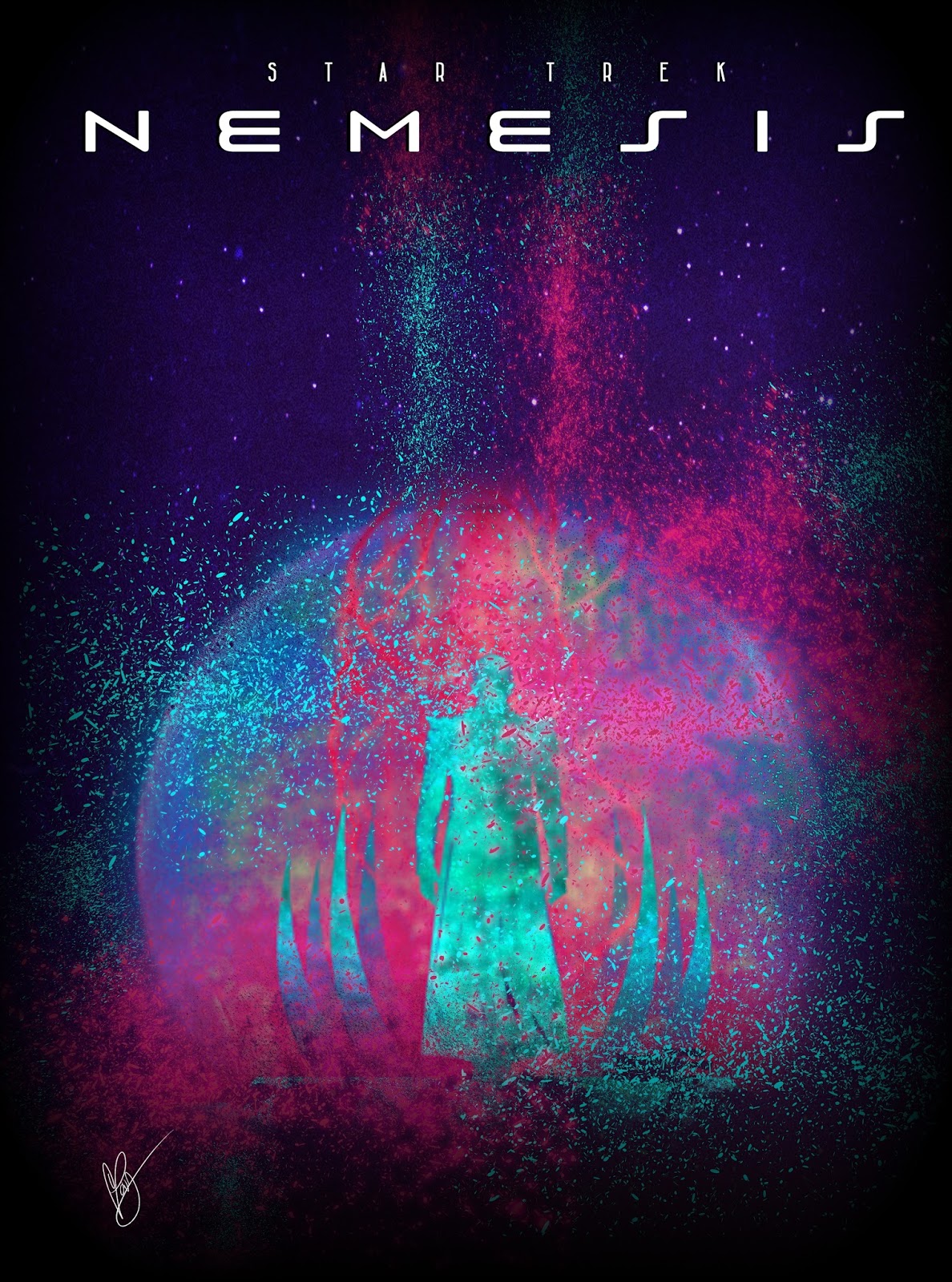 Star Trek Nemesis Neo-Noir Poster - [C:P ART]