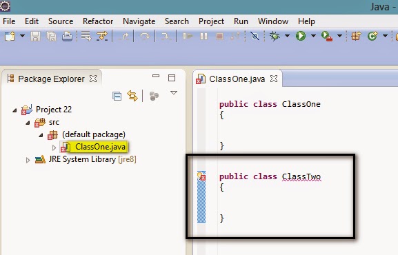 Selenium By Arun 188 Creating More Than One Class In A Single Java Class File