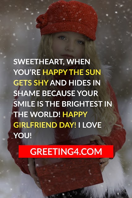 Girlfriend Day Wishes, Messages and Quotes - Wishes Msg