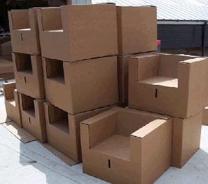 Librero De Cartón: Reciclaje del cartón