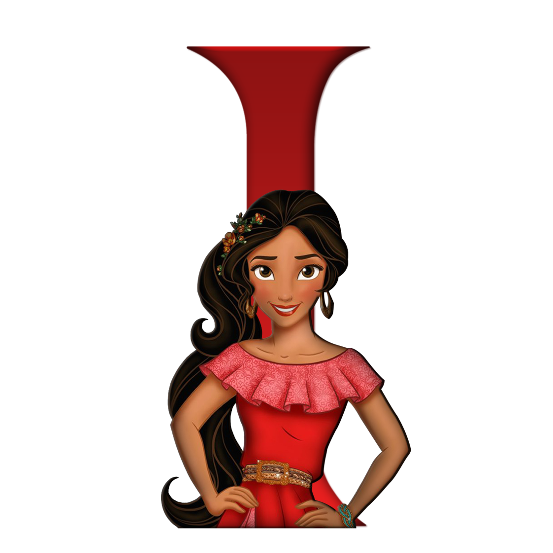 Sussurro de Amor: Alfabeto Princesa Elena