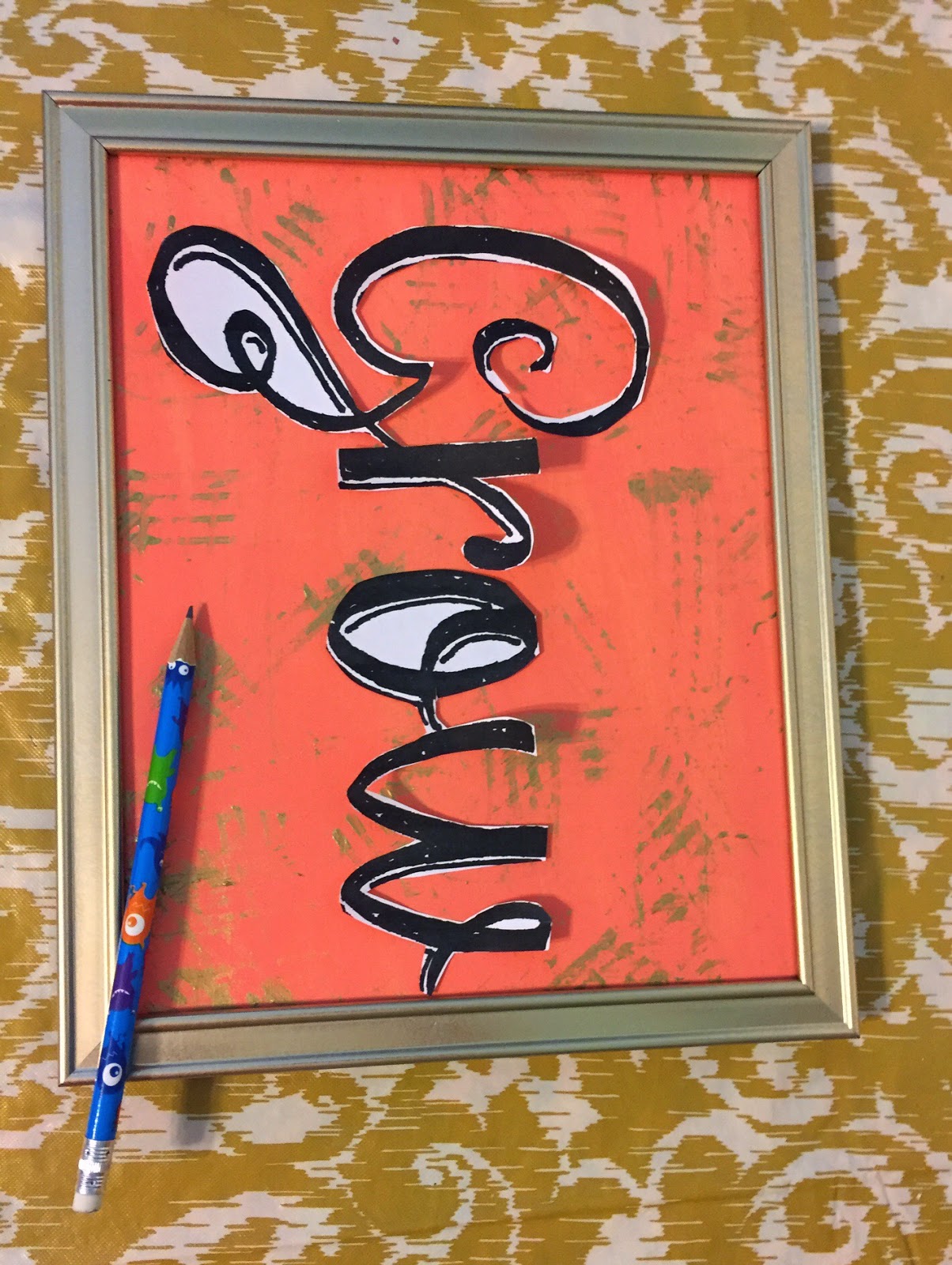 Home Made Austin: Easy & Cheerful Spring Signs + a Dollar Tree Giveaway