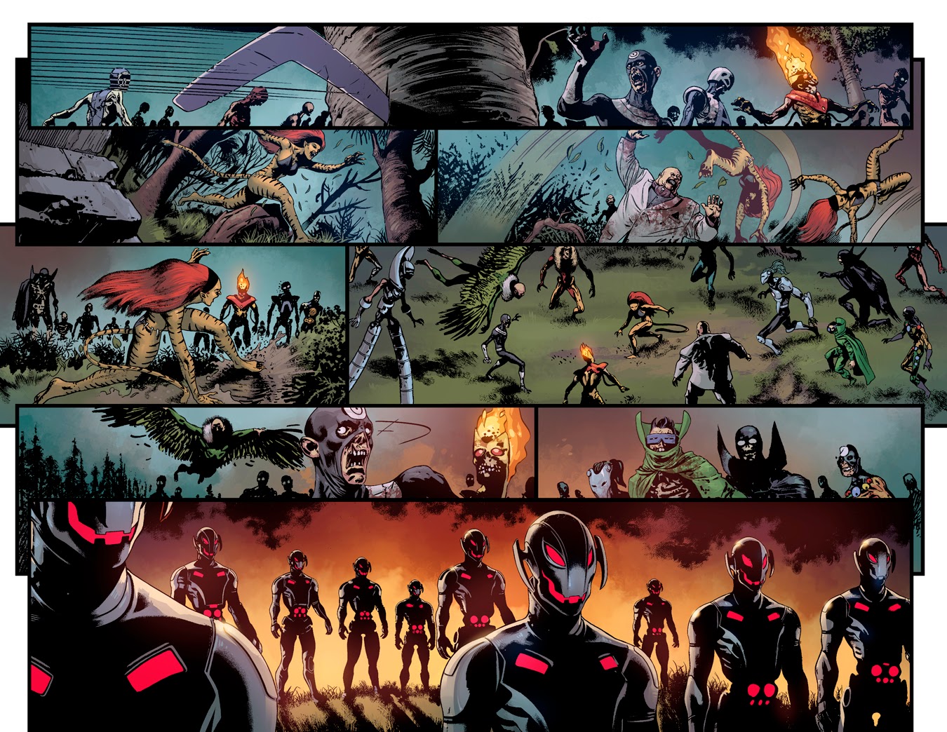 Unstoppable Armies Clash On Battleworld In AGE OF ULTRON VS. MARVEL ...