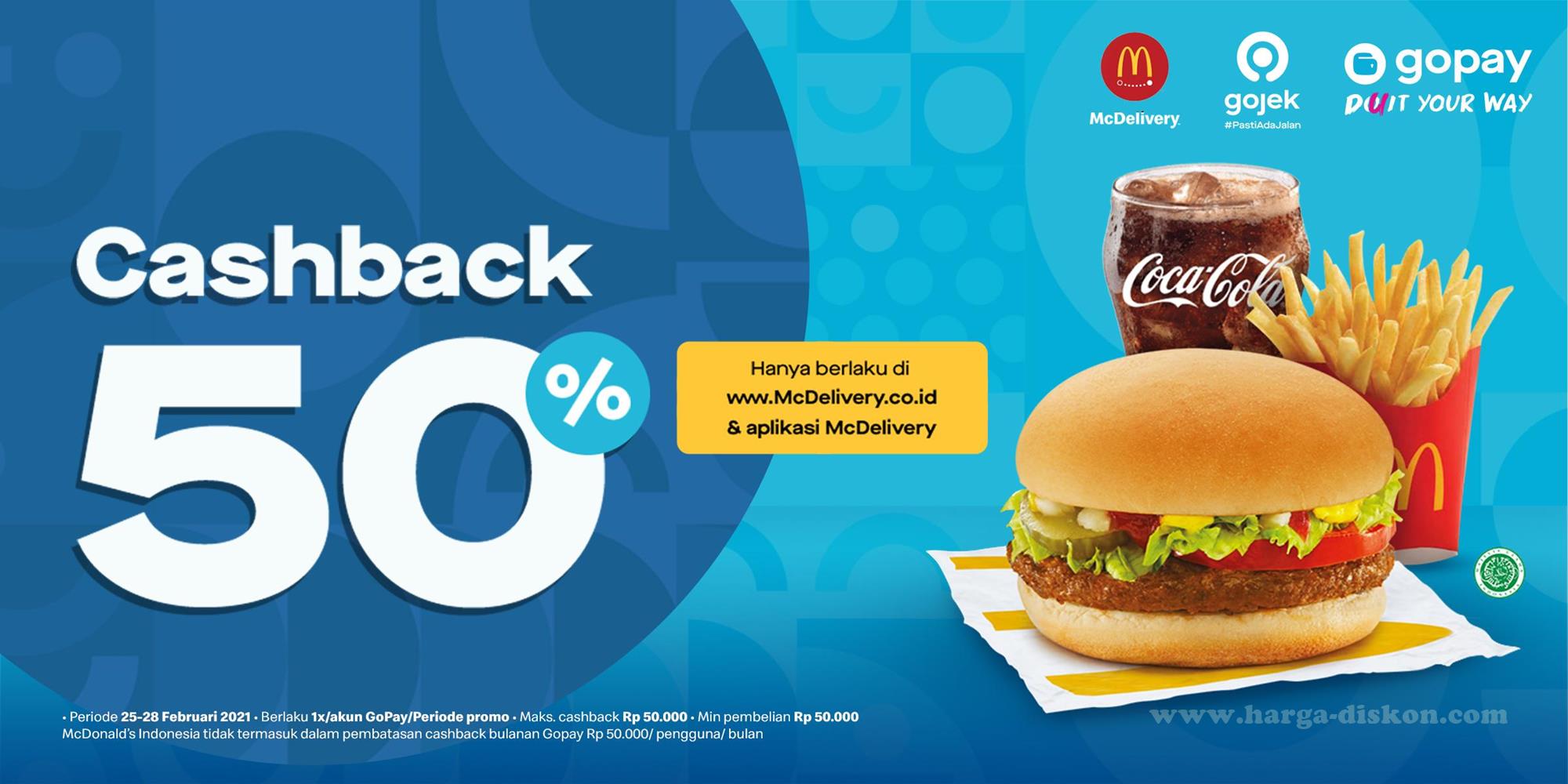 Promo McDonalds Delivery (McDelivery) Terbaru