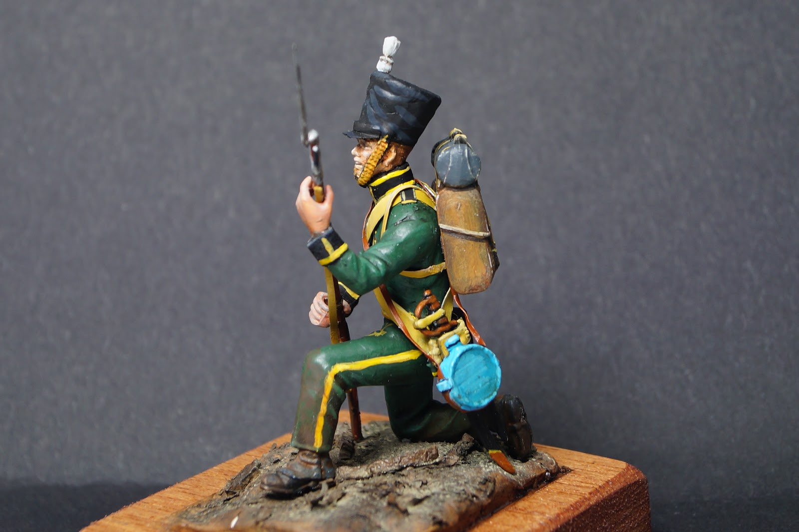 Dutch uniforms in miniatures : Nassau-Usingen light infantry
