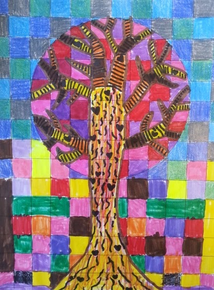 a faithful attempt: Circle Grid Trees