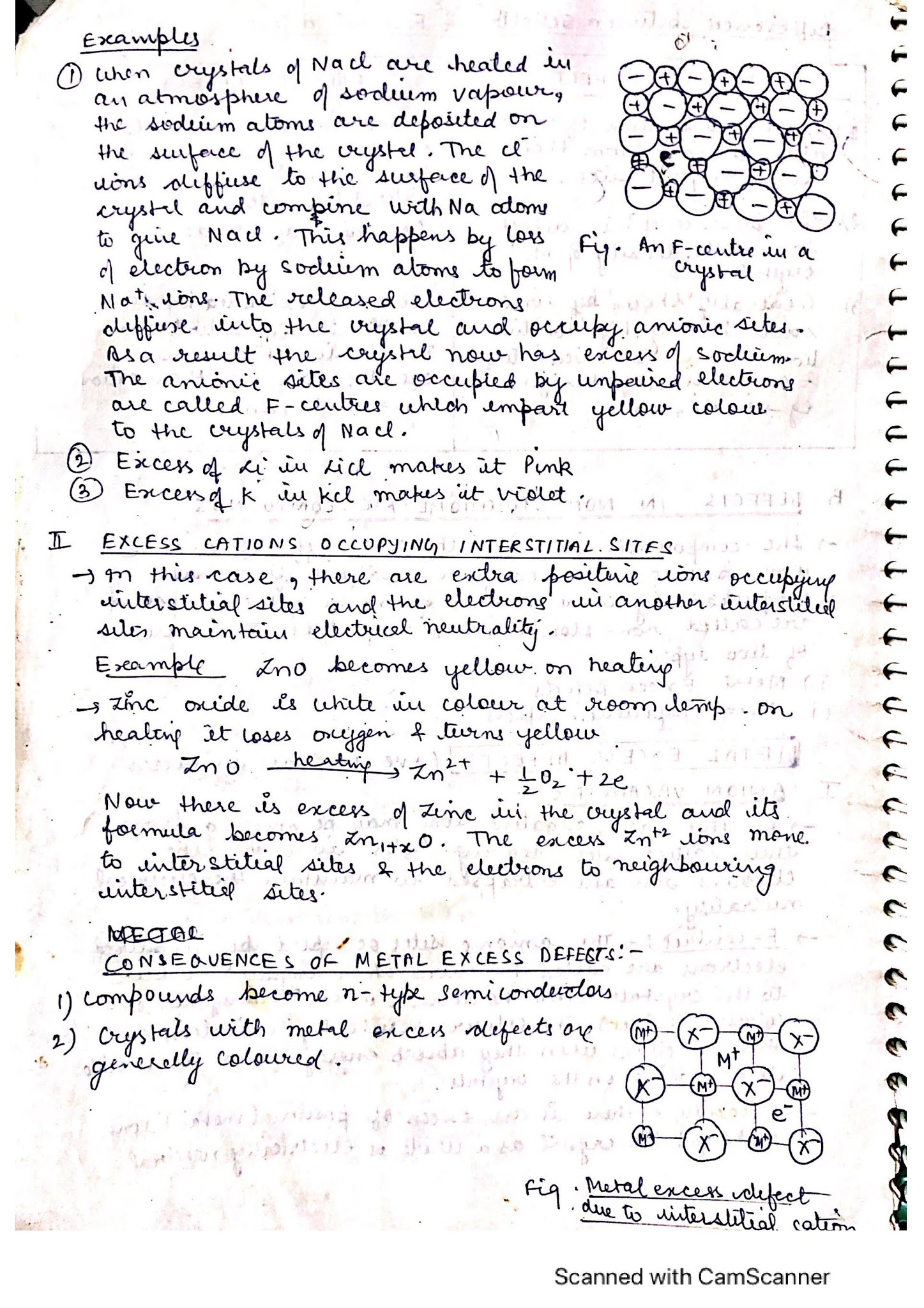 Chapter 1- Solid State Class 12 Handwritten Notes PDF download