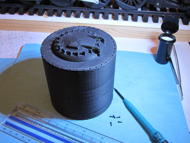Model Locomotive with 3D Print Technology: Boiler - Smokebox Design