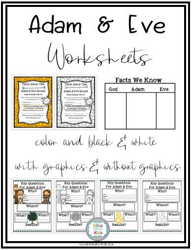 Bible Fun For Kids: Adam and Eve in the Garden