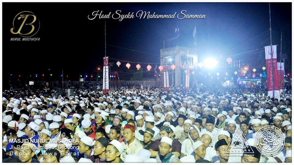 Masjid Nurul Musthofa Haul Syech Samman - Pemuda MAJLIS NURUL MUSTHOFA