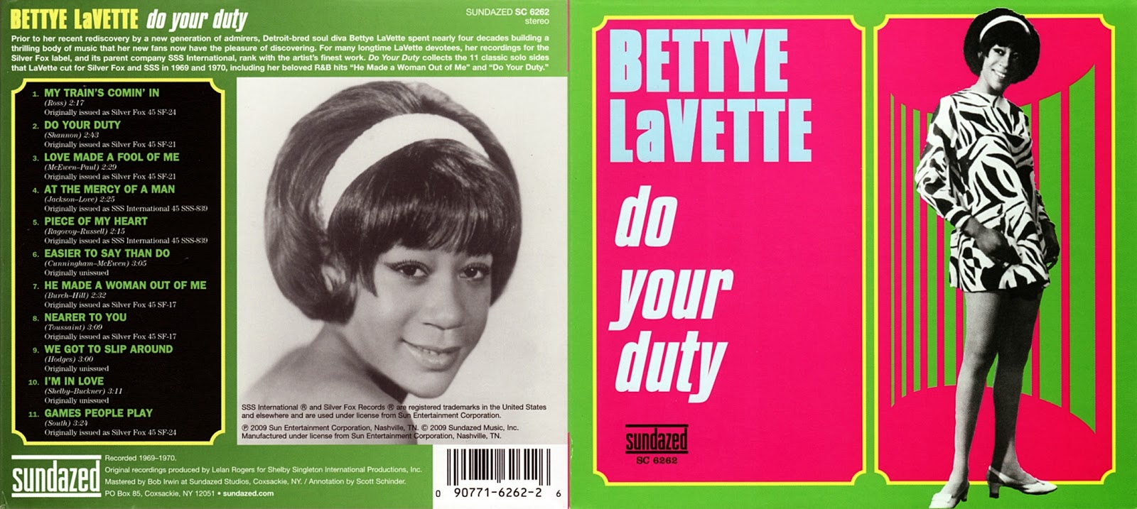 The Primitive Rhythms Of Bettye Lavette Do Your Duty [usa Soul 1969