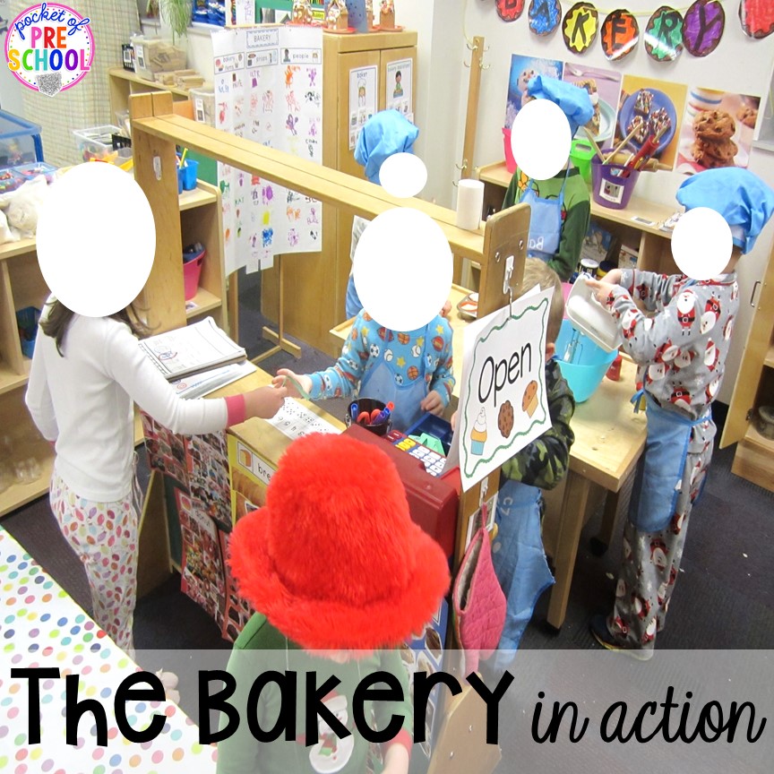 Bakery Dramatic Play - Pocket of Preschool