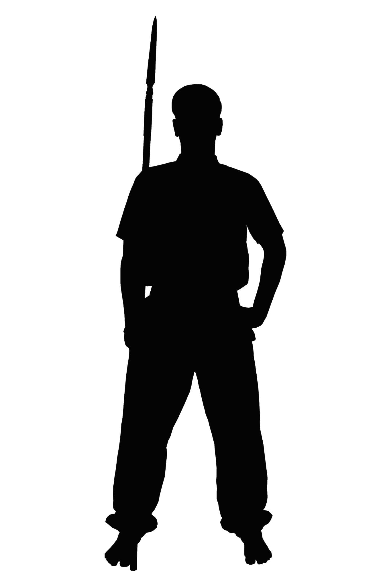 Panchabootha International Martial Arts Academy: Silambam Clipart , vector