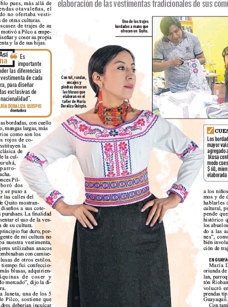 La migración del kichwa otavalo: Una forma de readaptación de la vestimenta: Anexos contenido