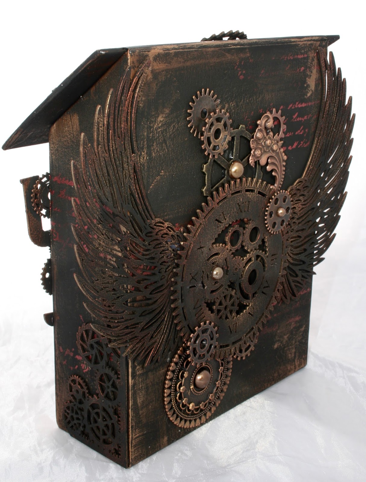 my little creative place: Steampunk Mailbox