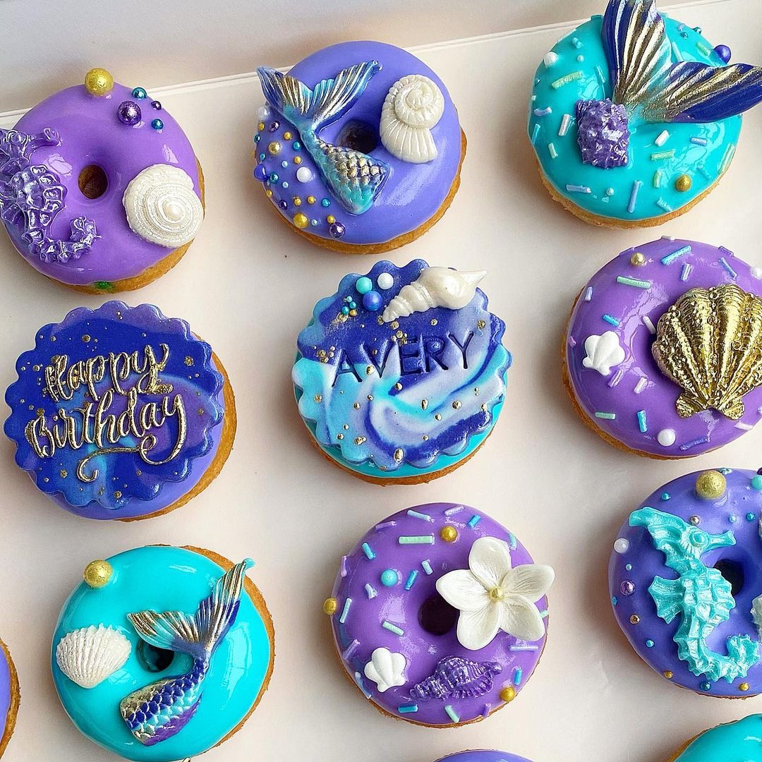 13 Unique custom, handmade donut decorations. | Melody Jacob