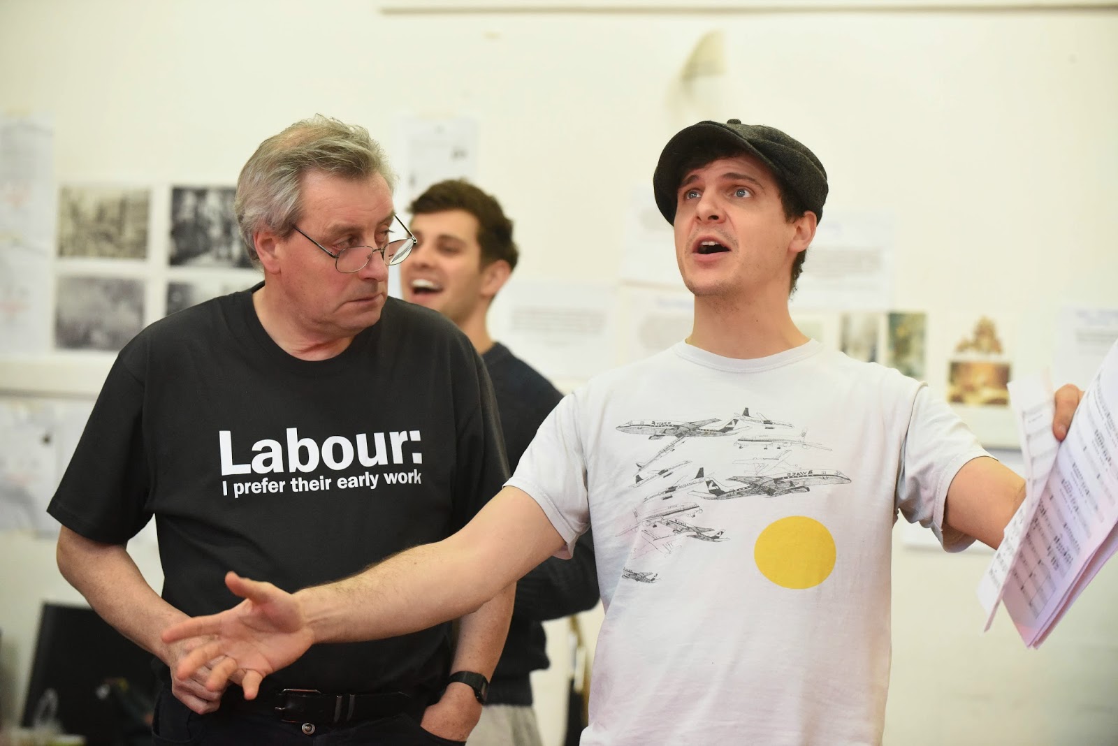 Phil Lowe Actor And Theatre Writer Derby Theatre Rehearsals Of A