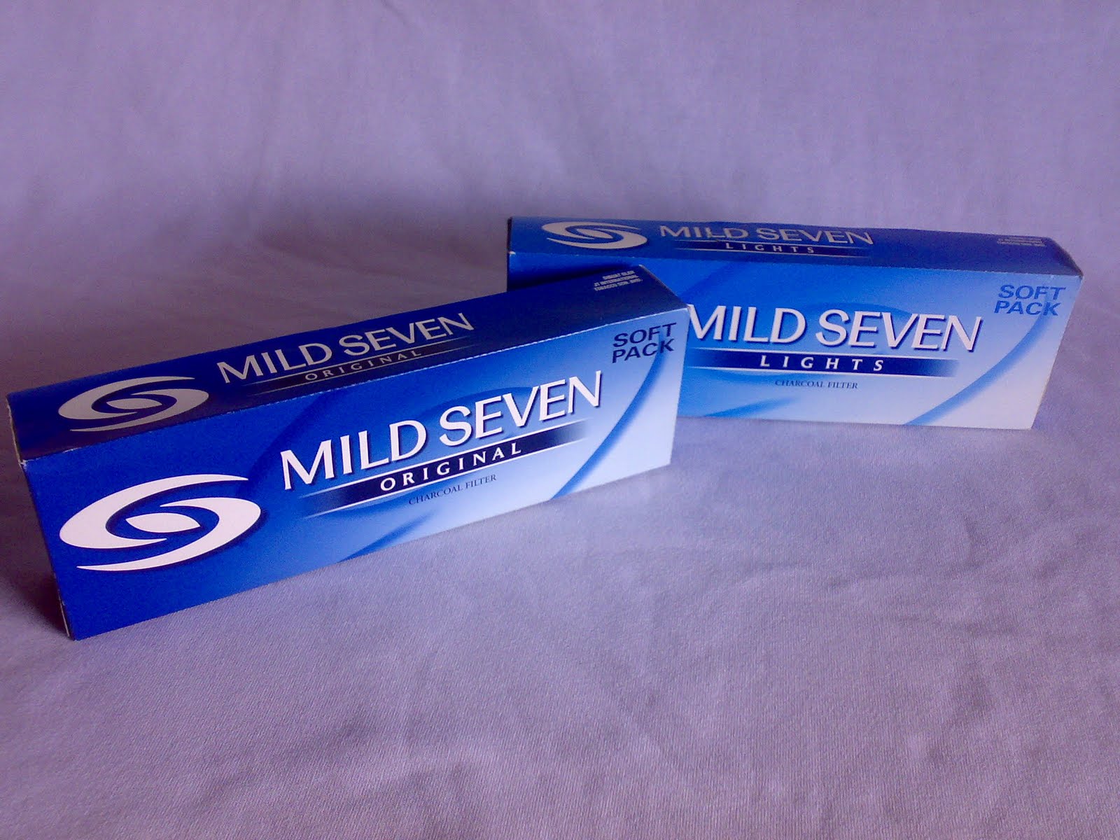Cigarette Memoirs: MILD Seven's carton box