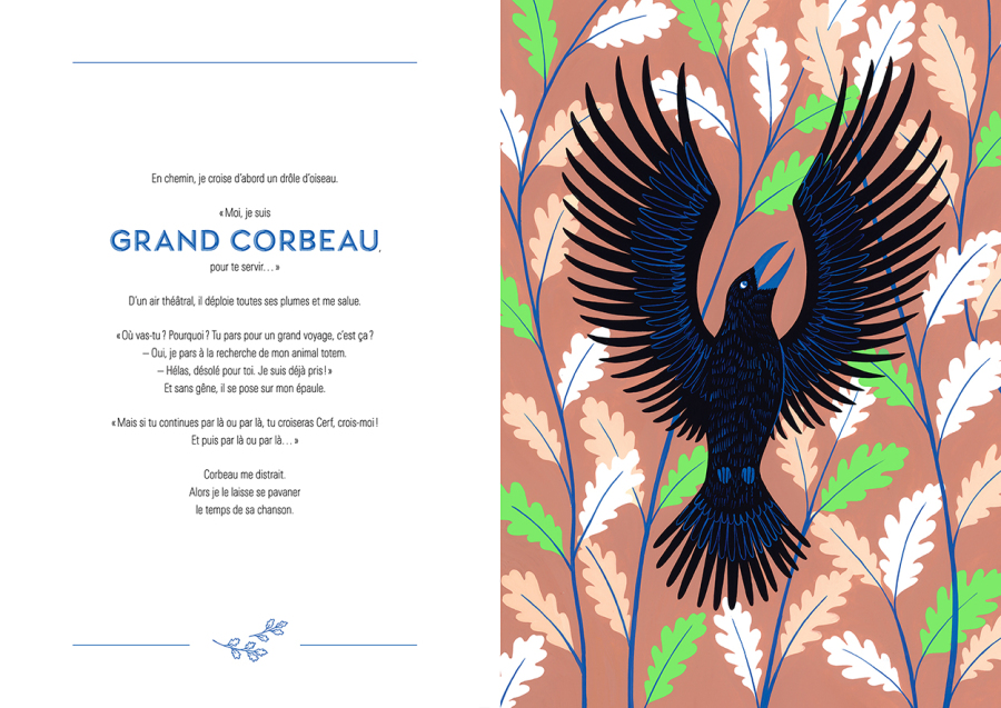 ANIMAL TOTEM/ AGNES DOMERGUE ET ILLUSTRE PAR CLEMENCE POLLET