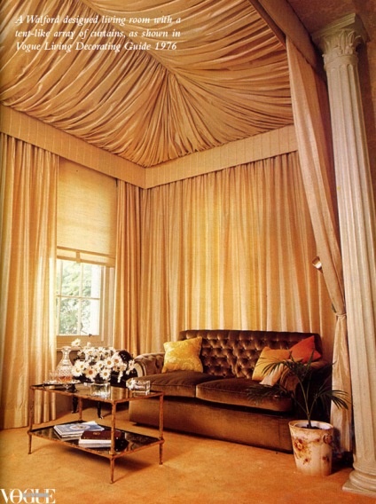 Eye For Design: Tented Ceilings......Add Some Drama To Your Interiors