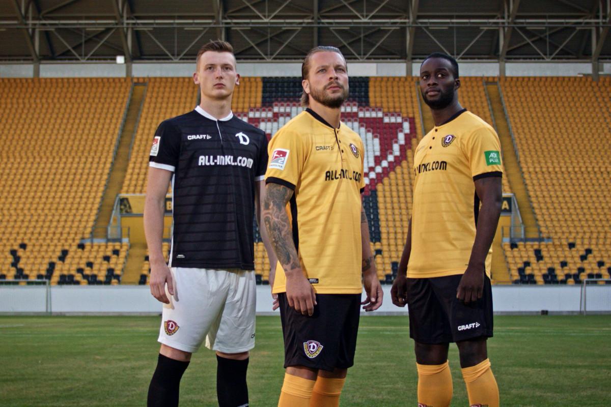 Craft Dynamo Dresden 18-19 Home & Away Kits Released - Footy Headlines