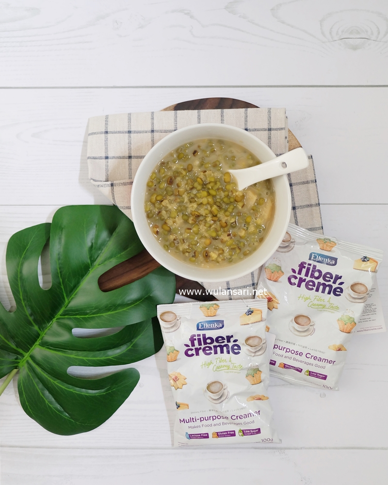 Review FiberCreme Krimer Pengganti Santan - Wulan Kenanga
