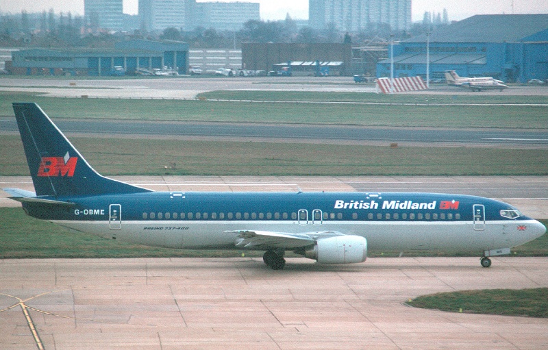 FlyData: British Midland 092 - Kegworth - Janeiro 1989