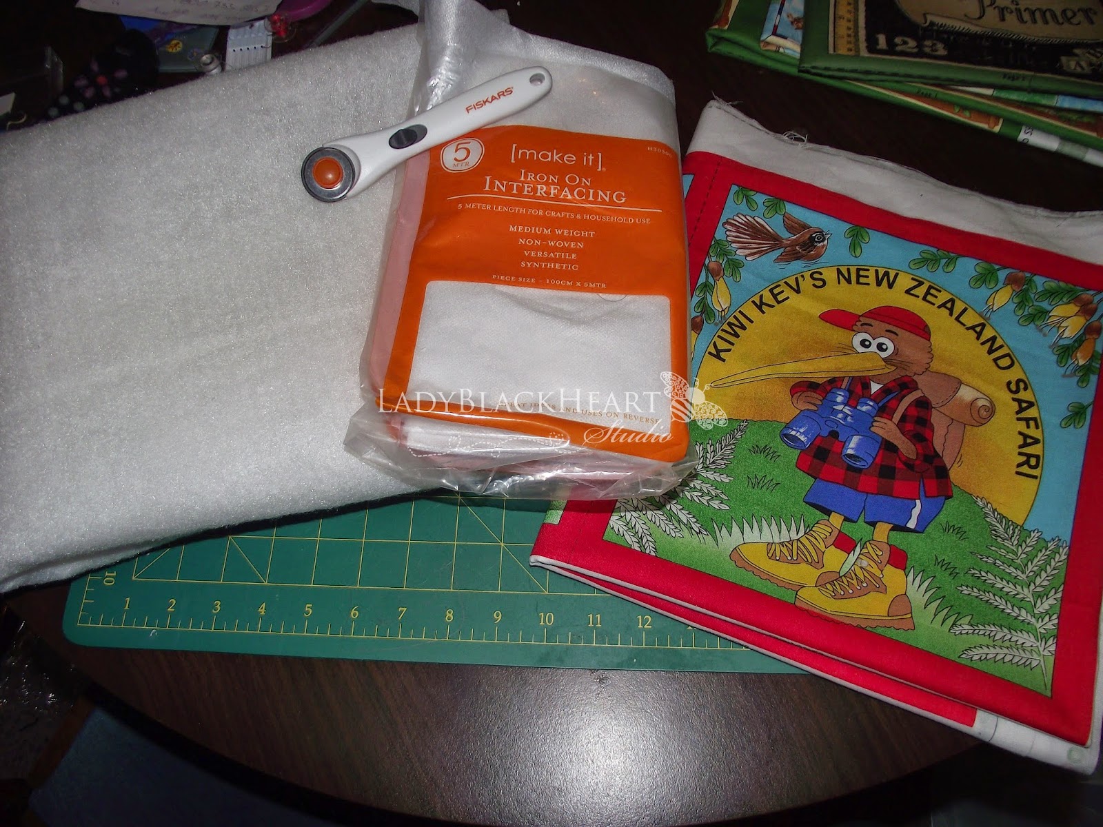 How To Make A Fabric Book Panel at Max Schacher blog