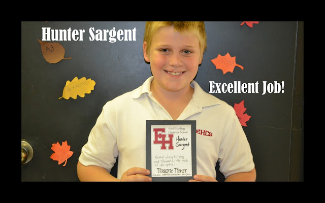 Notes from the Nest..: Terrific Tickets