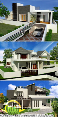 New contemporary mix modern home designs