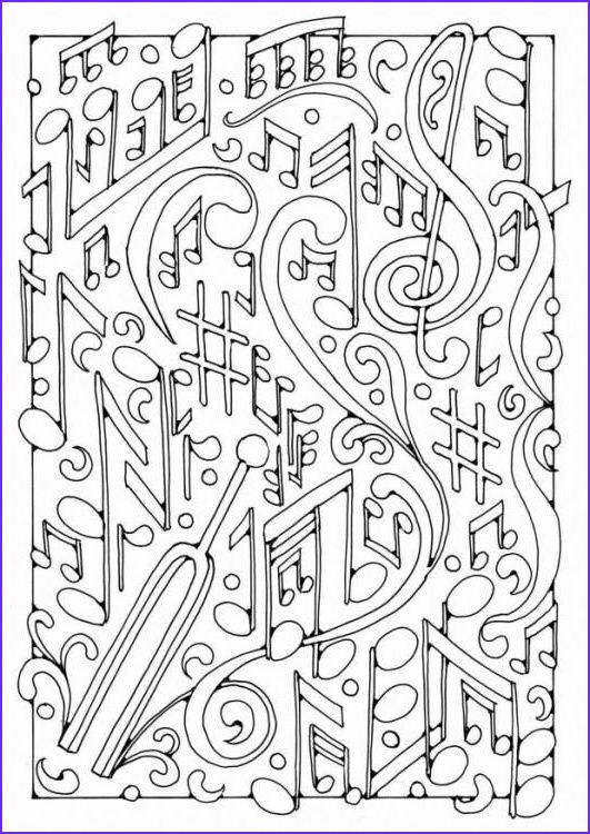 Music Coloring Pages For Adults 2 ~ Coloring Pages