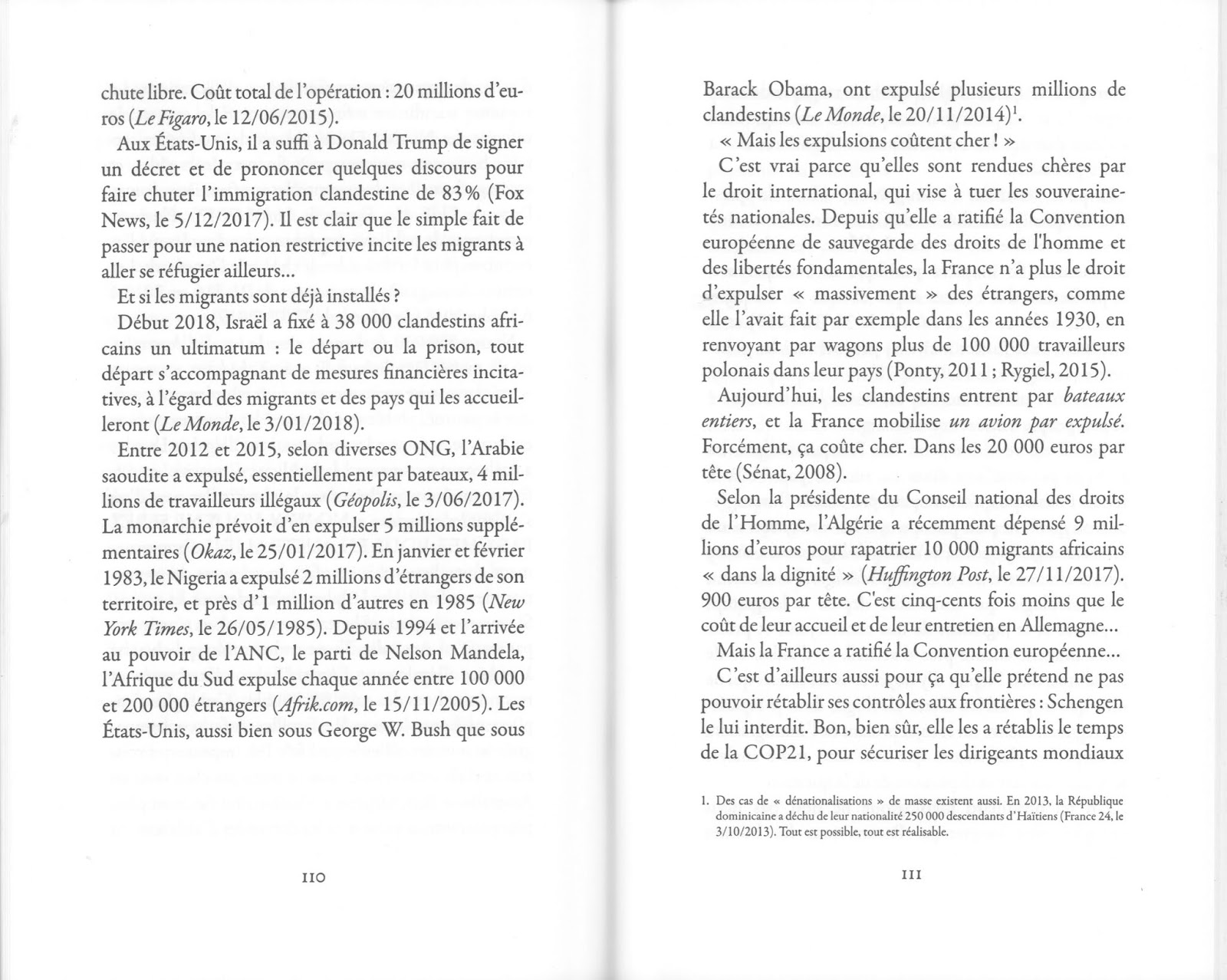 école : références: Laurent Obertone, La France interdite (2018)