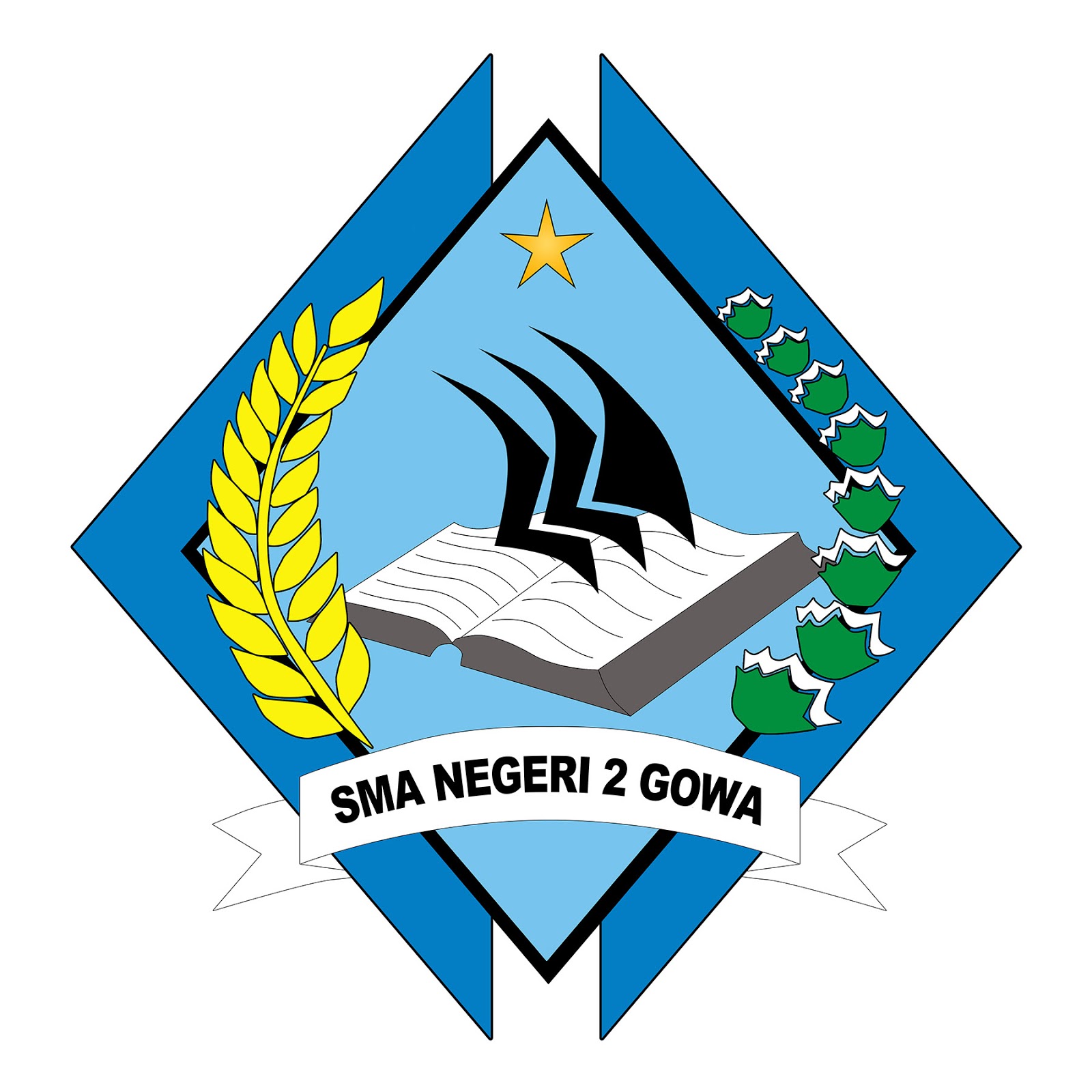 Logo SMAN 2 Gowa, Sulawesi Selatan