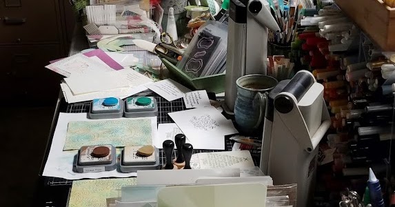 Stacy's Memory Triggers: WOYWW # 583 {flat surface filing syndrome}