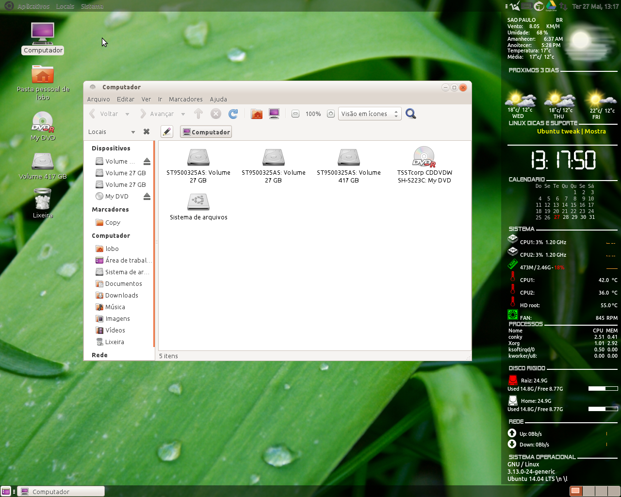 Mate desktop no Ubuntu 14.04