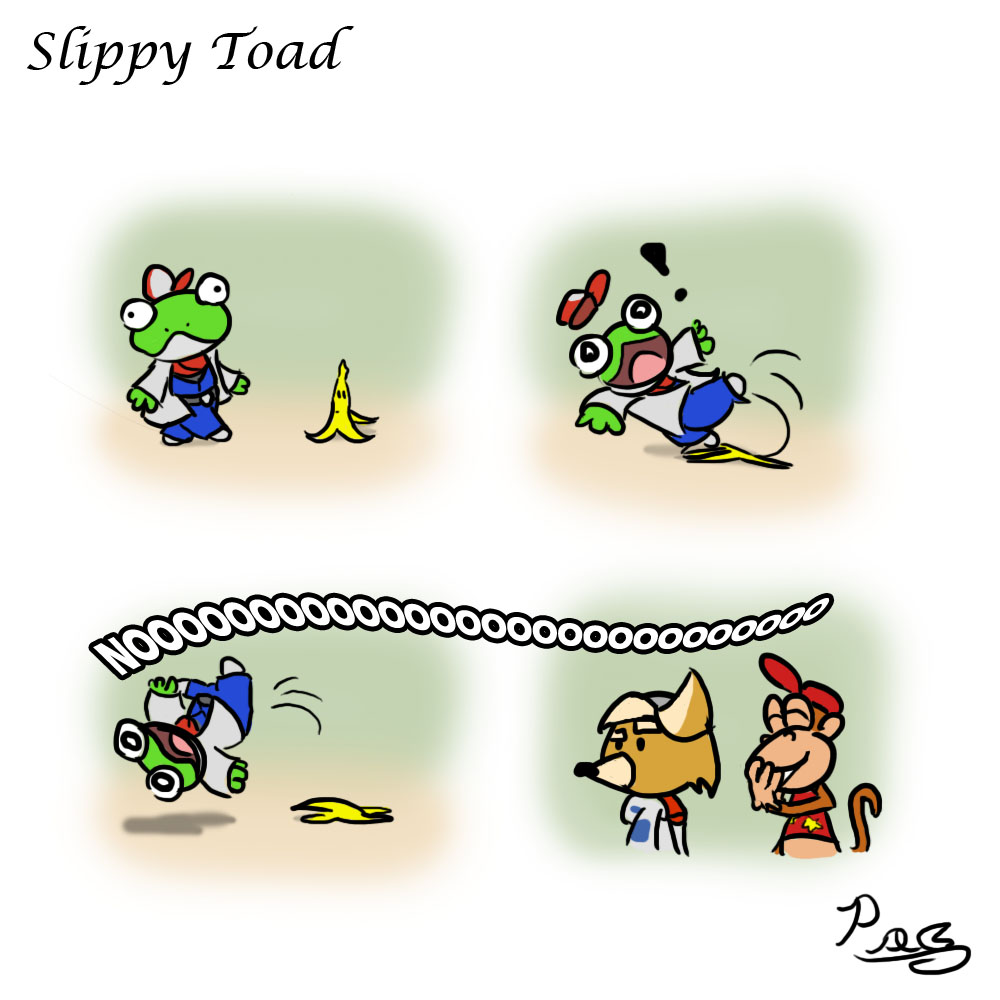 Hughes3D - A Gaming Blog: Slippy Toad