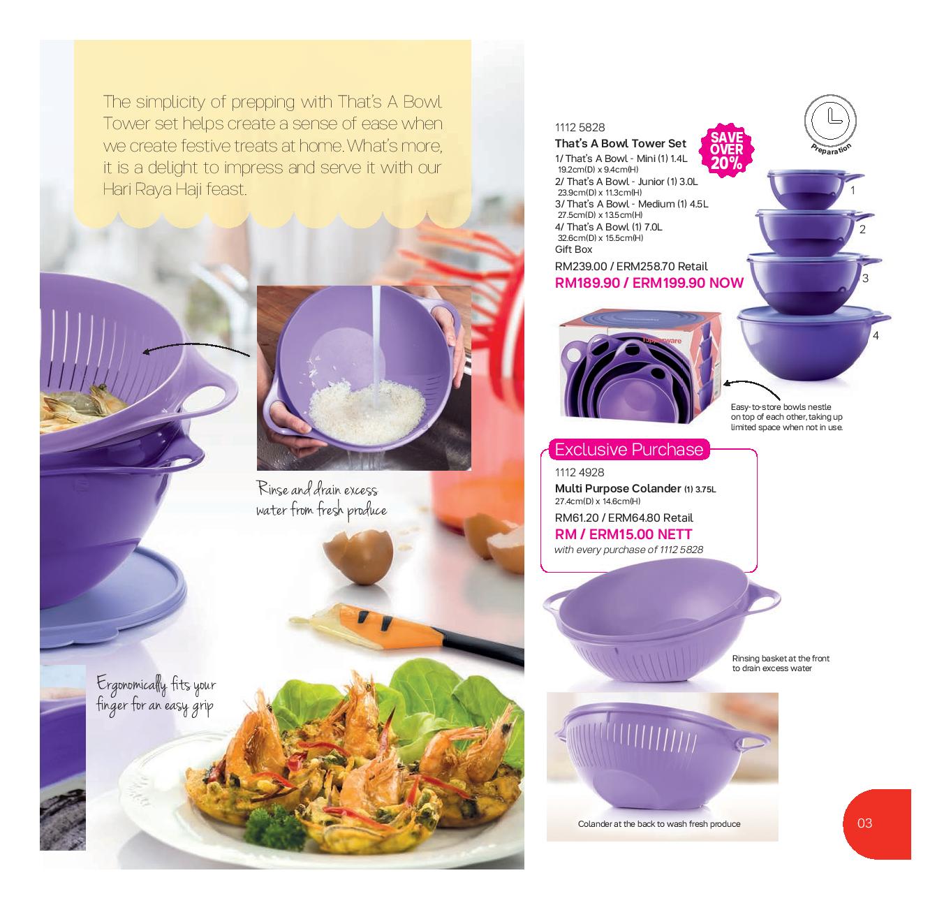 Tupperware Catalog 13 August 2016 - 30 September 2016 | Tupperware ...