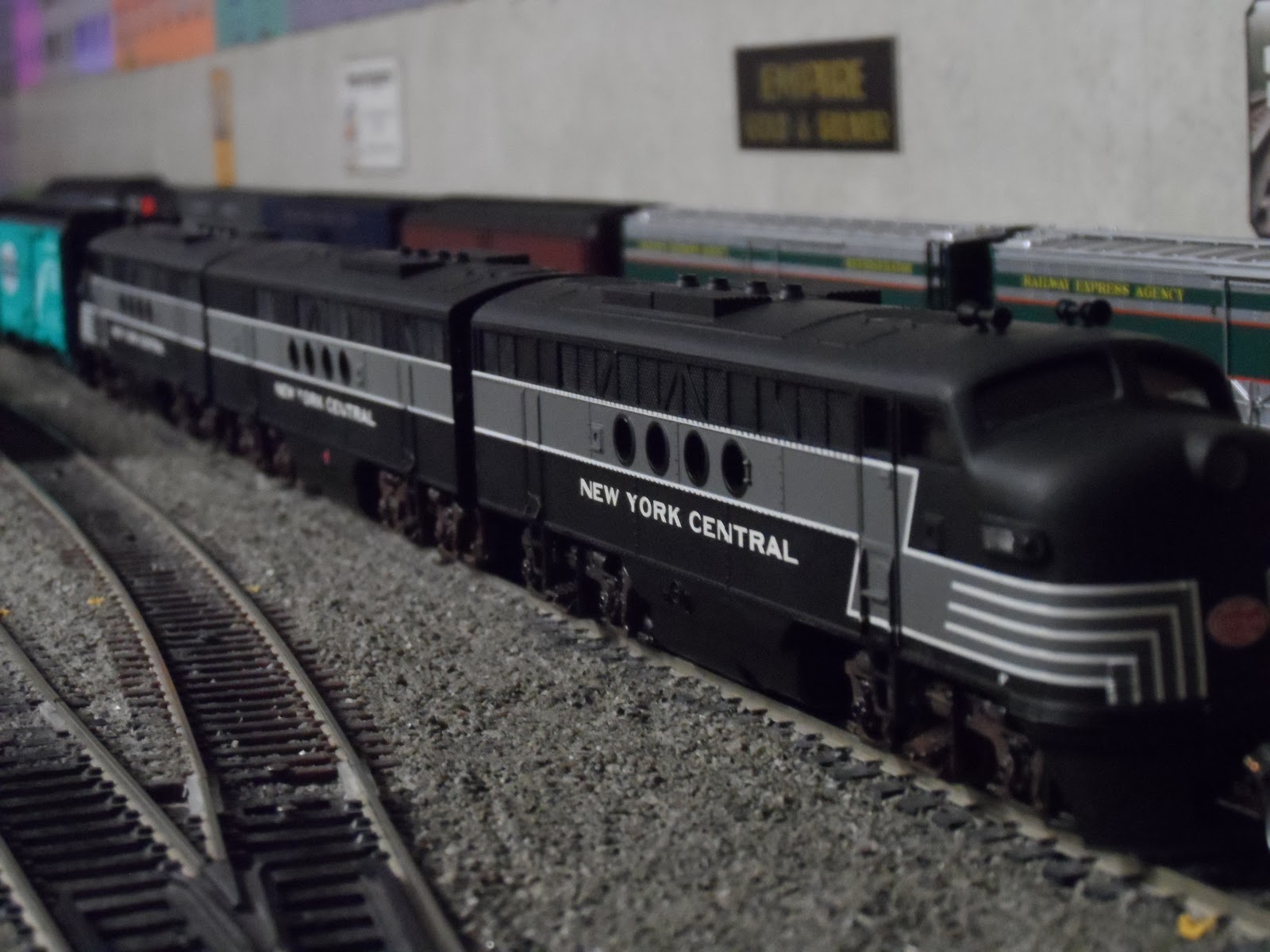 New York Central Train Layout: Celebrating 80 Years of EMD F Units