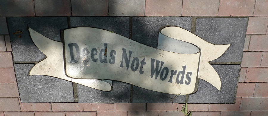 Bringing Balance to Life: Words and Deeds | The Time of Your Life