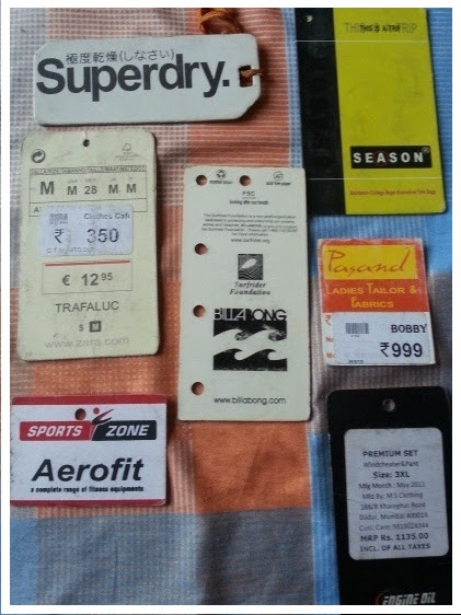 Ready made Garments Store Barcode Label Designs ~ Billing Software Guru