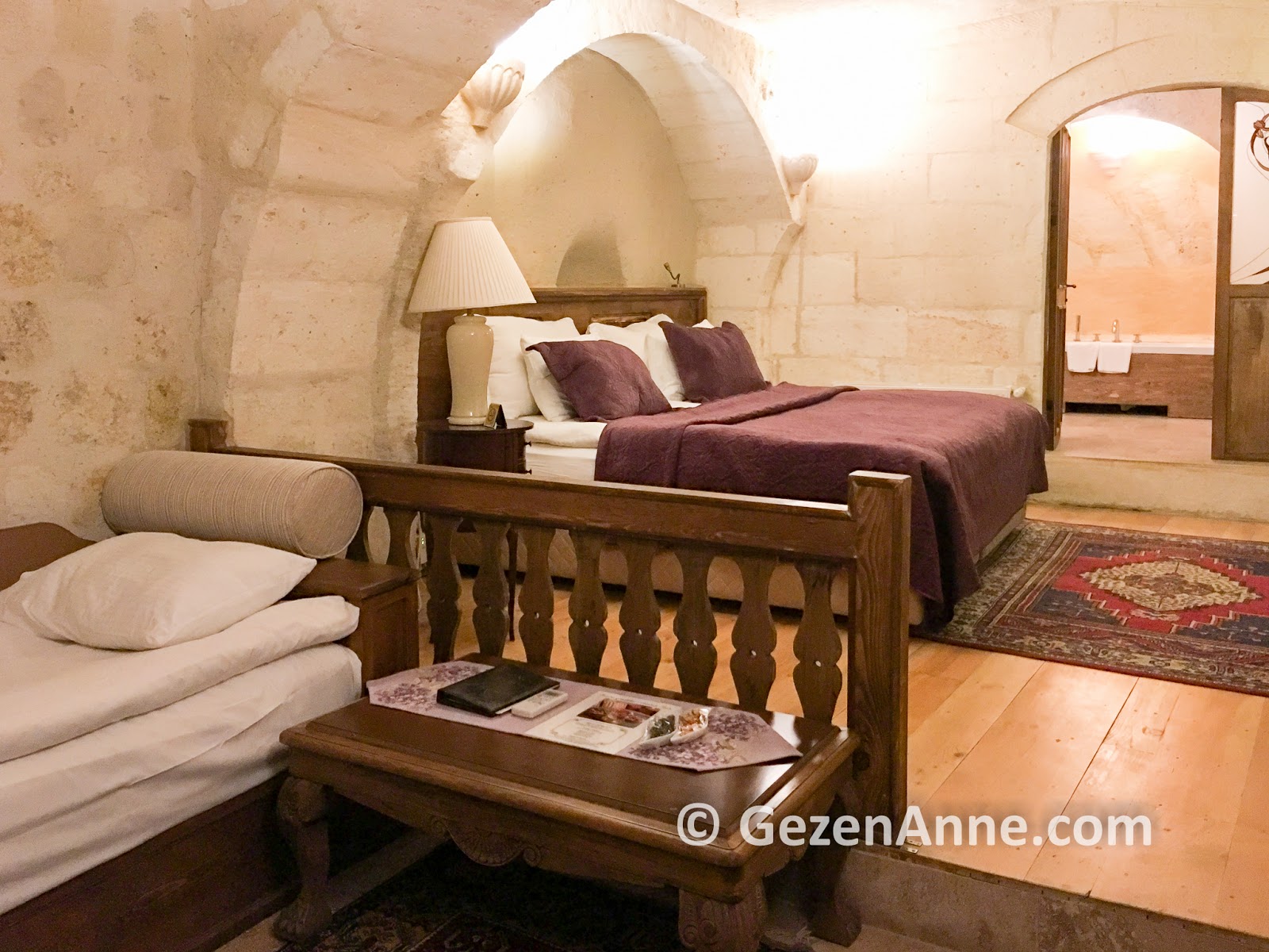 Kapadokya'da Mağara Otel Konaklamamız: Fresco Cave Suits | Gezen Anne
