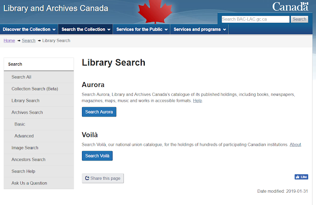 Library and Archives Canada catalogues: What’s new?