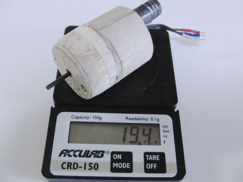 UNA3 Slowfly: RC Slope Slow Glider モーターユニット 完成