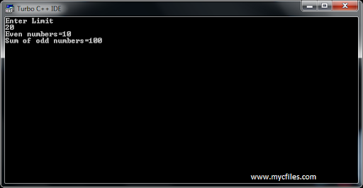 My C Files C Program To Count And Print Even Numbers And Sum Of My C Files C Program To Count And Print Even Numbers And Sum Of