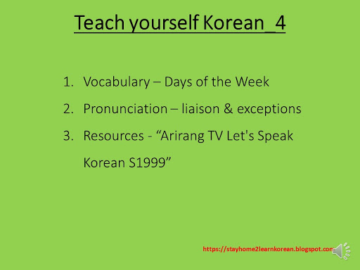 Teach Yourself Korean