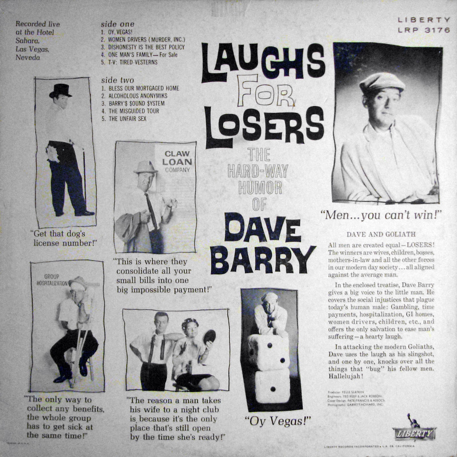 Vintage Stand-up Comedy: Dave Barry - Laughs For Losers, The Hard-Way ...