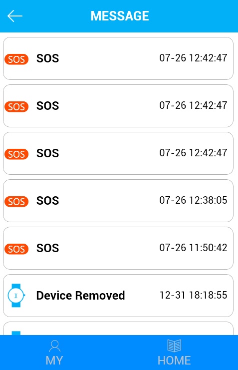 Ceas cu GPS pentru copii - KidGPS: Aplicatia SeTracker